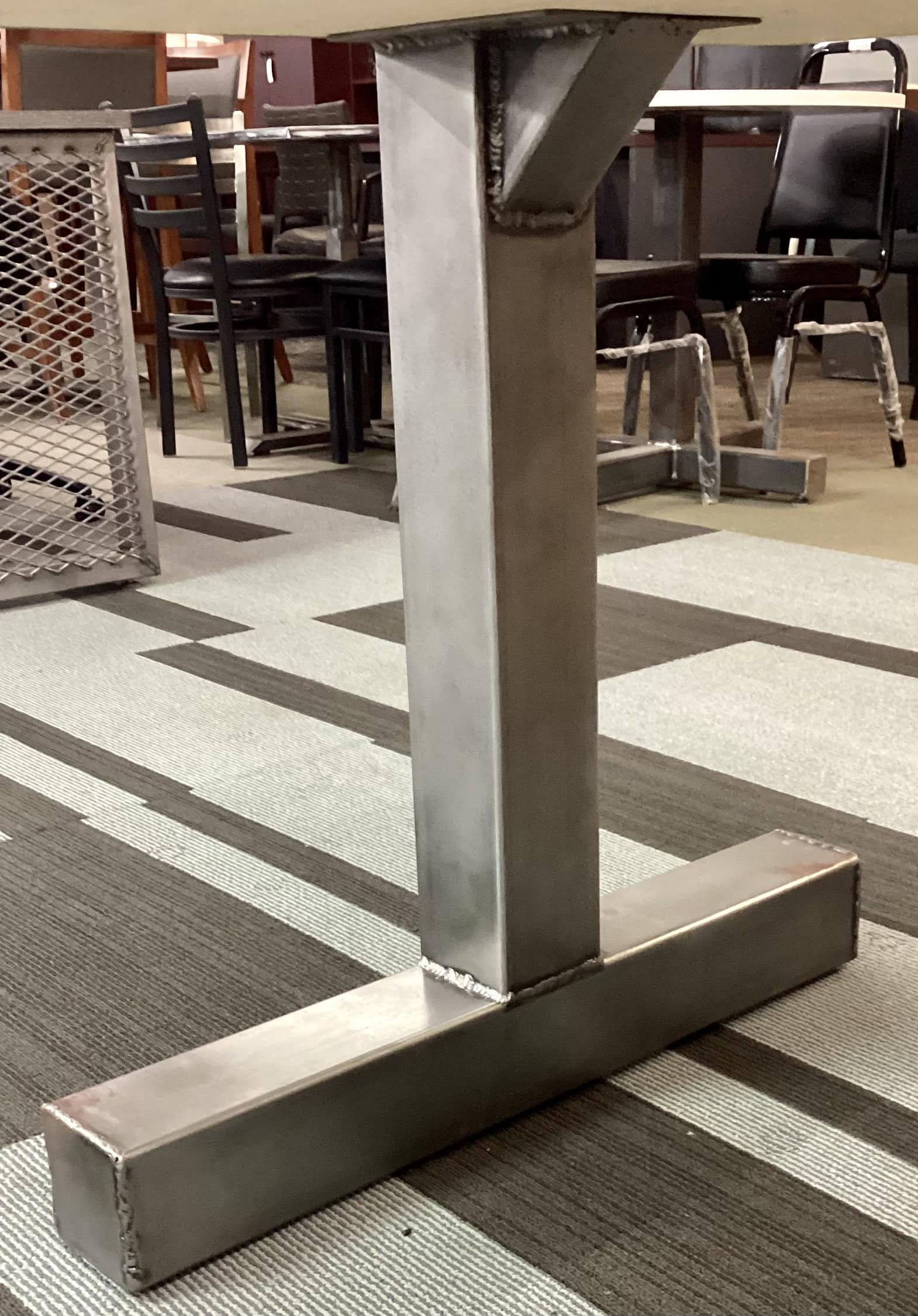 Custom Steel Base - Michalsen Office Furniture